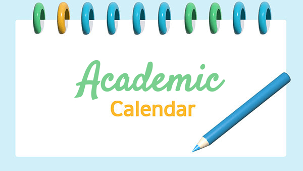 Academic calendar 23-24 | Genially templates
