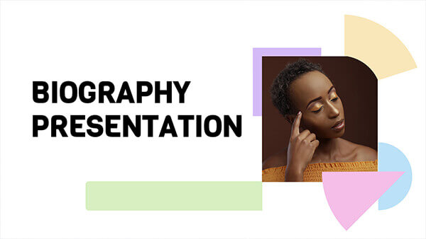 Biography presentation | Genially templates