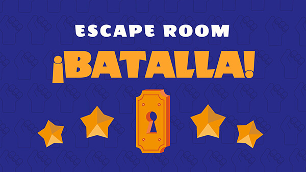 Escape room ¡batalla! | Plantillas de Genially