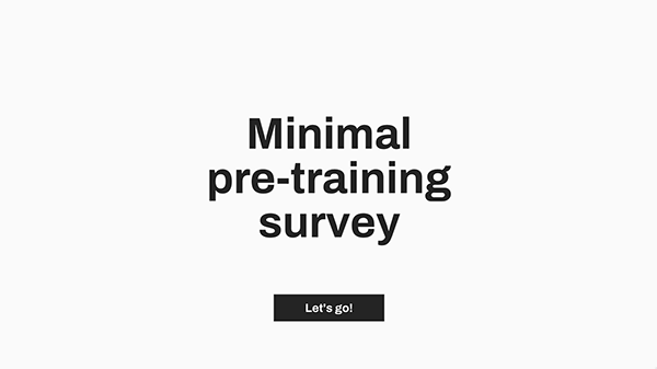 Akihabara post-training survey | Genially templates