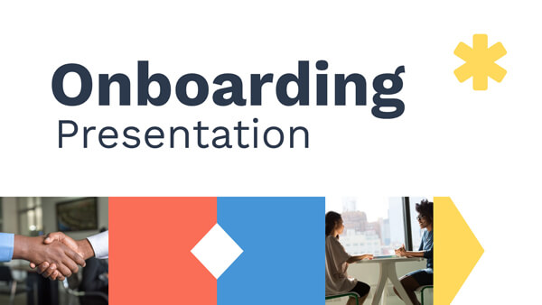 Presentazione onboarding | Template di Genially