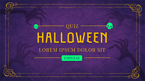 Quiz halloween | Plantillas de Genially
