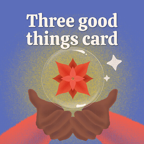 Three good things card | Genially templates