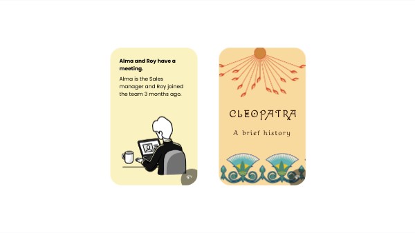 Free flashcard and flip card maker | Genially